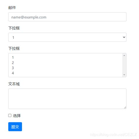 bootstrap学习之表单 bootstrap form group csdn博客