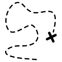 Dotted Line Map