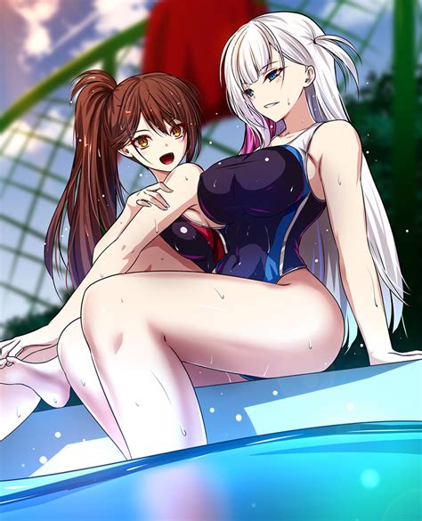 Shoukaku And Zuikaku Azur Lane Drawn By Akeyama Kitsune Danbooru