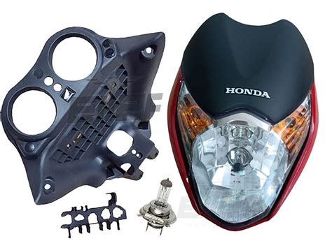 Kit Carenagens Do Farol Aranha Cg Titan Mix Ellef Moto