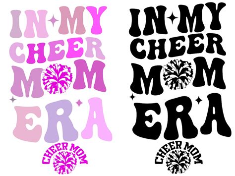 In My Cheer Mom Era Svg Png Cheer Mama Era Svg Cheer Mom Svg