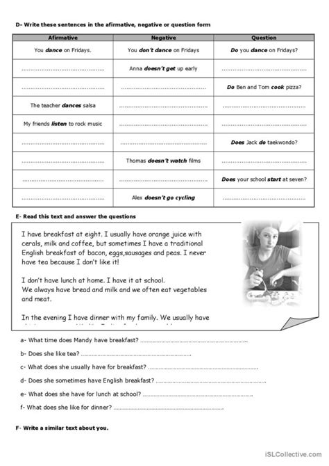 Simple Present general gramma Français FLE fiches pedagogiques pdf doc
