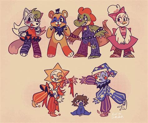 Pictures Of Fnaf Daycare Themes Cartoon Video Games Moon Drawing