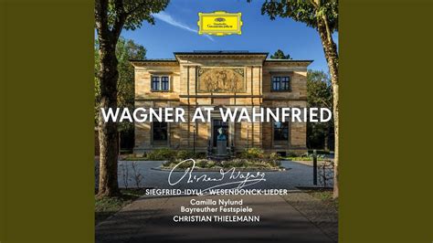Wagner Wesendonck Lieder Wwv Ii Stehe Still Arr Tarkmann For