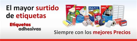Etiquetas Adhesivas Apli Multi3 Gran variedad en pegativas económicas