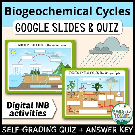 Biogeochemical Cycles Google Slides Emmatheteachie