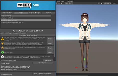 VRoidの3Dキャラ VRM をVRChatで利用する方法 Lonely Mobiler