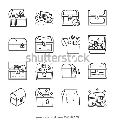6 740 Open Treasure Chest Icon Images Stock Photos Vectors