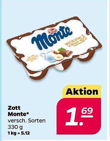 Zott Monte Angebot Bei Netto 1Prospekte De