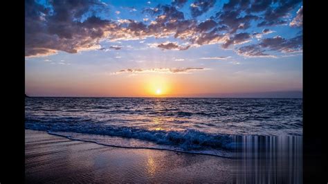 Imagens Da Praia Som Das Ondas Do Mar Para Relaxar E Acalmar A