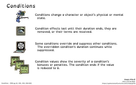 Conditions