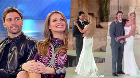 Ivana Mrazova E Luca Onestini Insieme In Versione Sposi