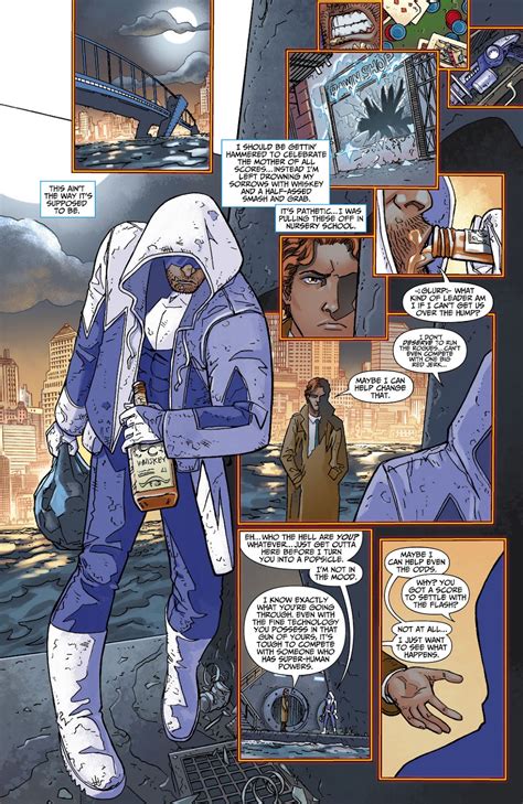 Artwork The Flash Vs Captain Cold By Derrick Chee Rdccomics