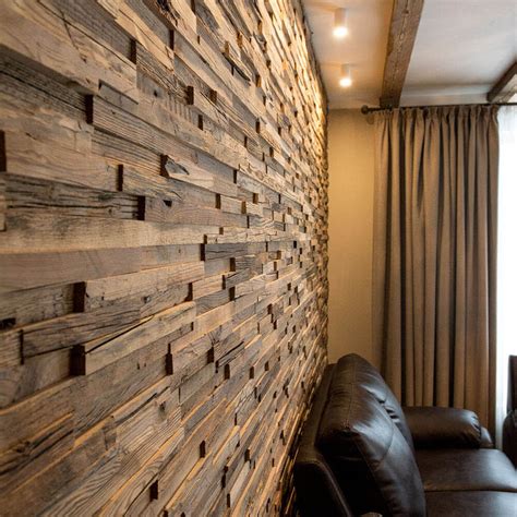 Le Bardage Bois Intérieur pour Habiller son Mur Habillage Bois Mur Déco