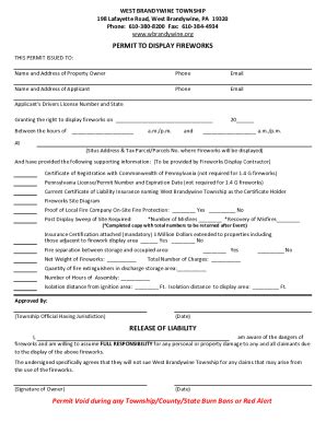 Fillable Online Burn Permit Request Form Fax Email Print PdfFiller