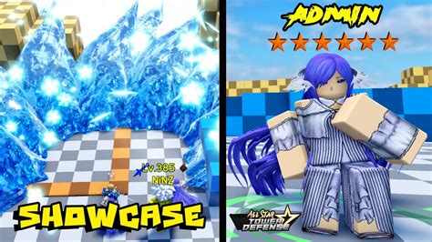 LVL 175 ADMIN 6UNIT BANNER Z SHOWCASE ALL STAR TOWER DEFENSE YouTube