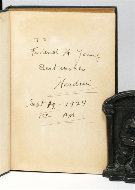 A Magician Among The Spirits By HOUDINI HARRY Very Good Original