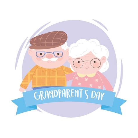 feliz día de los abuelos abuelo y abuela tarjeta de felicitación de