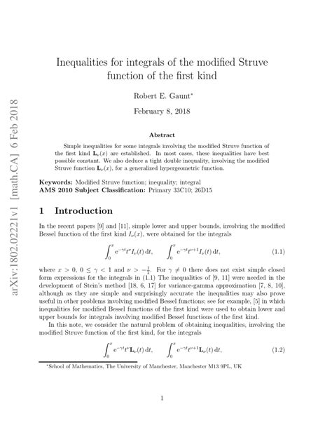 pdf inequalities for integrals of the modified struve function of the first kind