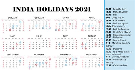 2024 Holidays List Indian Government Adah Mariann