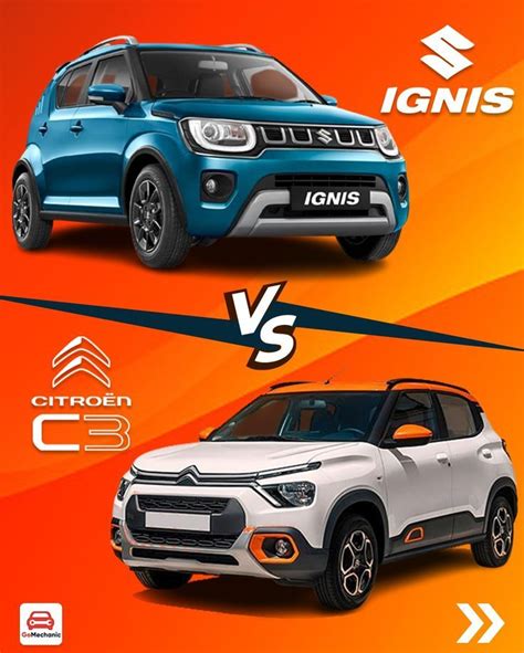 Maruti Suzuki Ignis VS Citroen C3 Compared Publicidad En Autos