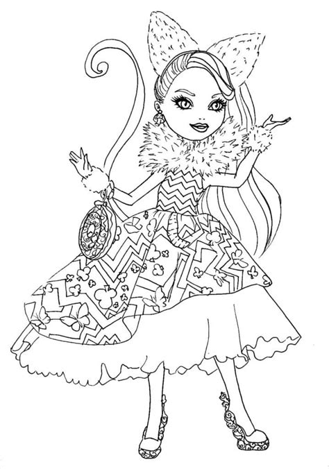 Ever After High Epic Winter Coloring Pages