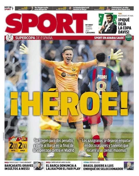 Fotos Las Portadas De La Prensa Deportiva De Hoy