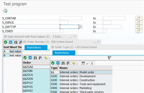 SELECT OPTIONS F4 Help In ABAP Report Programs SAP Community