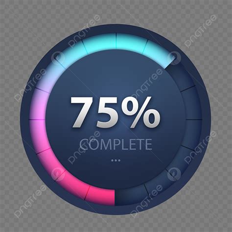 Progress Loader Indicator Clipart Png Vector Psd And Clipart With The
