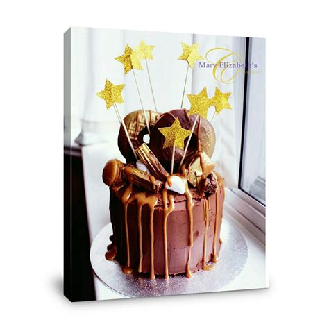 Mary Elizabeth S Creations 3 Layer Chocolate Salted Caramel Drip Cake