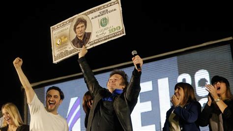 Qui N Es Javier Milei El Candidato Ultraderechista Que Gan Las