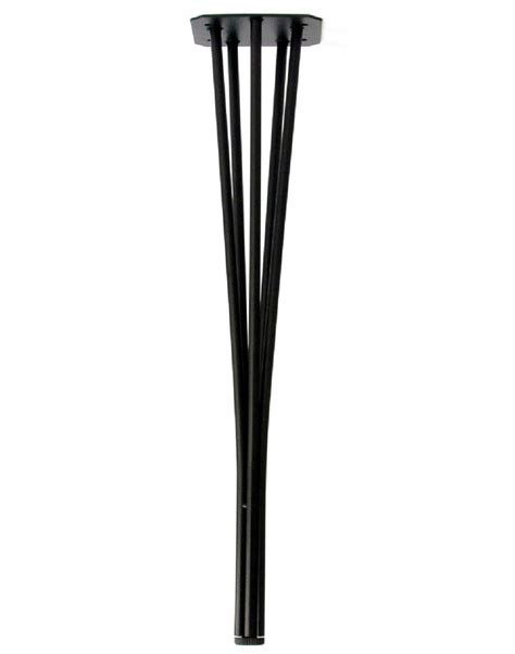 Noga do stołu blatu mebli regulowana czarna 710mm 7588178320