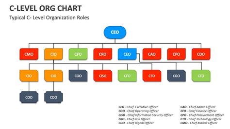 C Level Org Chart Powerpoint And Google Slides Template Ppt Slides
