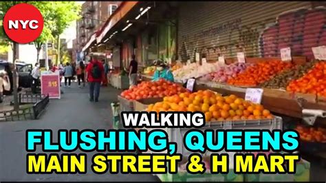 Life In Nycwalking Flushing Queens Via Main Street And Shopping H
