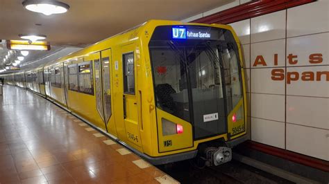 U Bahn Berlin Mitfahrt Von Altstadt Spandau Bis Rudow Im H01 Auf Der U7
