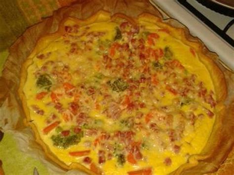 Tarte Aux Brocolis Et Carottes Recette De Tarte Aux Brocolis Et Carottes