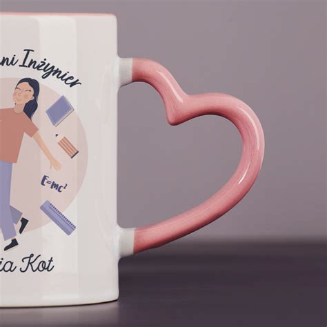 Pani inżynier kubek personalizowany MyGiftDna pl