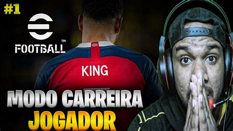 MODO CARREIRA JOGADOR NO EFOOTBALL 2024 MOBILE O INICIO EP1 YouTube