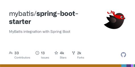 spring boot starter pom xml at master · mybatis spring boot starter · github