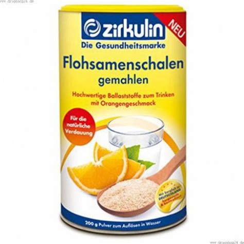 Zirkulin Flohsamenschalen Gemahlen G G Nstiger Preis Apotheke