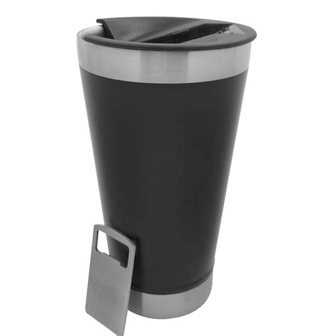 Brinde Copo Térmico Em Inox Tampa E Abridor De Garrafa 500ML