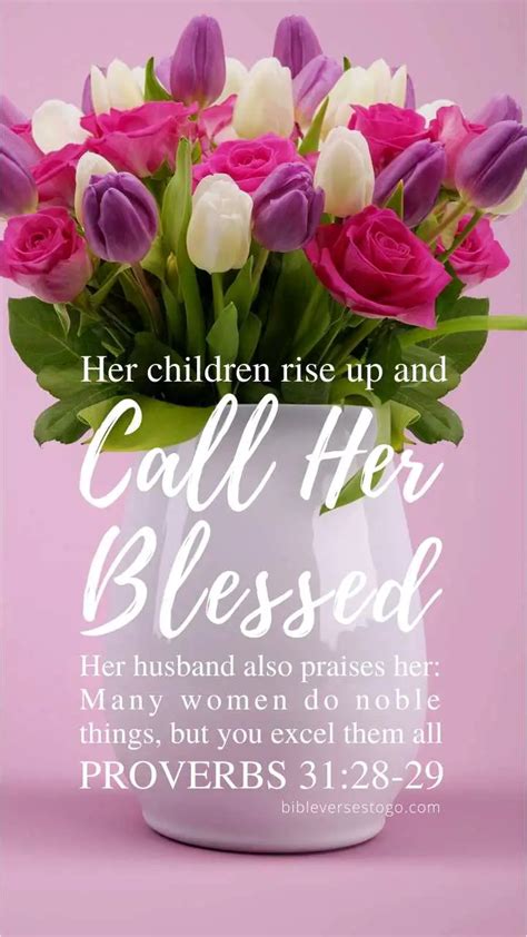 Bouquet Proverbs Encouraging Bible Verses
