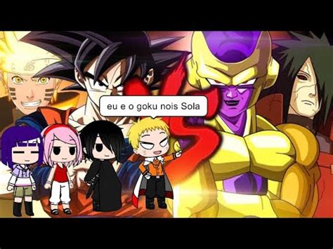 Familia Uzumaki E Uchiha Android 18 Reagindo Ao Rap Do Goku E Naruto