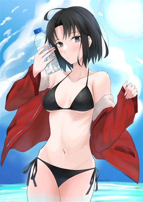 Ryougi Shiki Fate And 3 More Drawn By Egomeshi Danbooru