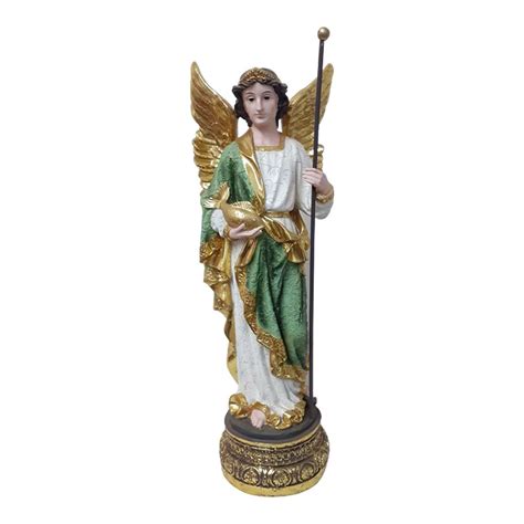 Imagem São Rafael Arcanjo 60cm Anjos Arcanjos Artigos religiosos