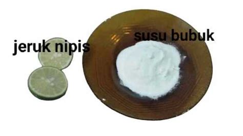Wajah Putih Glowing Hanya Gunakan Masker Susu Plus Jeruk Nipis