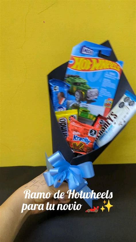 Ramo de Hotwheels fácil y rápido Hot wheel gifts Candy gifts
