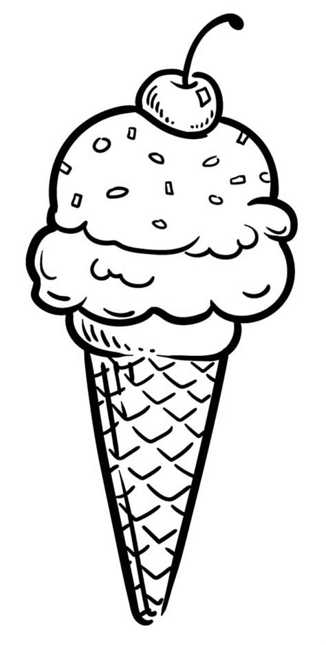 Introduzir 105 Imagem Desenhos De Sorvete Para Imprimir Br