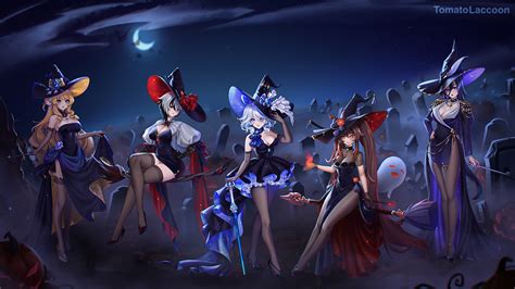 Hu Tao Furina Boo Tao Arlecchino Clorinde And 1 More Genshin