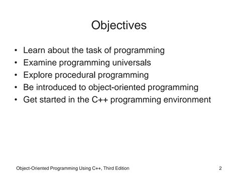 Solution Complete Detailed Lecture Chapter An Overview Of Object